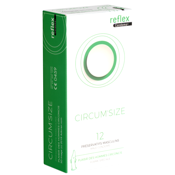 Reflex Circum Size Condoms Box 12 ️WorldCondoms